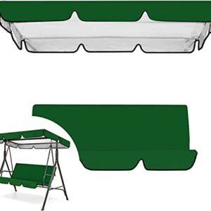 Waterproof Swing Ceiling Cover Swing Cover Garden Courtyard Anti-ash and Anti-Falling Sunshade Cover 210D Garden Protective Cover for 2/3-Seater-Swing 22.6.21