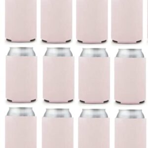 Can Cooler Sleeves Blank Poly Foam (12, Blush)