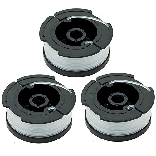 LBK 0.065" Spool for BLACK+DECKER String Trimmers (Replacement Autofeed Spool), compatible with BLACK+DECKER AF-100,3-Pack