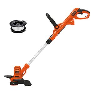 black+decker string trimmer with auto feed, electric, 6.5-amp, 14-inch (besta510)