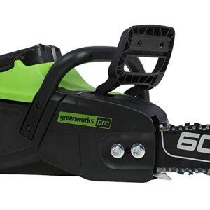 Greenworks Pro Bare Tool 60-Volt Max Lithium Ion 16-Inch GEN2 Brushless Cordless Electric Chainsaw; Battery and Charger Not Included