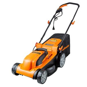 lawnmaster meb1114k electric corded lawn mower 15-inch 11amp