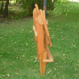 Kilmer Creek Folding Natural Cedar Adirondack Chair, Amish Crafted