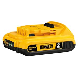 dewalt 20v max battery, compact 2.0ah (dcb203)