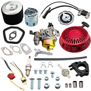 tapa recoil starter carburetor kit for honda gx340 gx390 gx420 11hp 13hp 16hp harbor freight predator 420cc engine and more