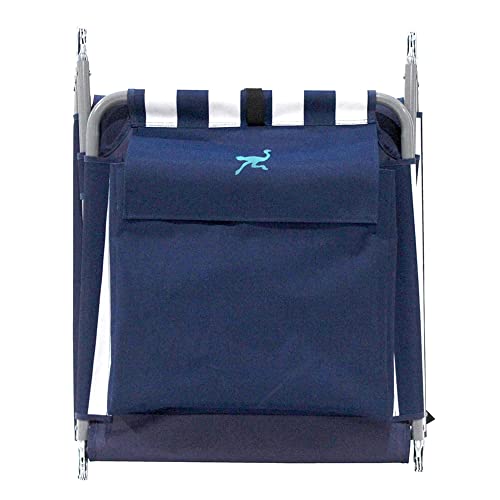 Ostrich - (New Model Facedown Backpack Chaise Lounge Chair with Large Storage Bag and Side Zipper Pocket