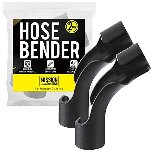 2 Pack Hose Bender for Racing Fuel Tanks, Utility Containers, Gas Cans - Heavy Duty - Compatible with VP, Sportsman, Rural King and more. Provides the Ideal Bend for Your Fuel Hose