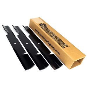 3 usa mower blades for ferris 5021227, 1521227, 1521227s, 5101756, 36″ 52″ deck