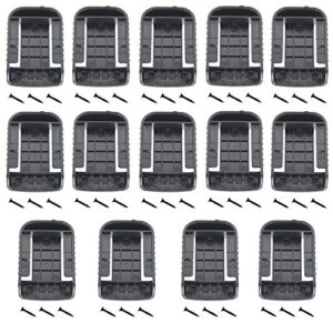 uosxvc 14-packs battery holders for dewalt 20v mount dock fit for 20v 60v max (no battery)