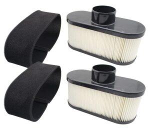 fullas 2 pack air filter pre filter compatible with kawasaki 11013-0726 11013-0752 11013-7047 11013-7049 11029-0031 99999-0384