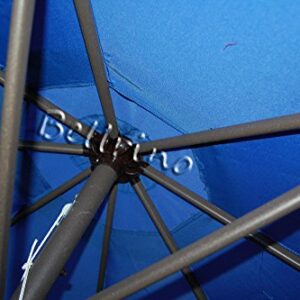 BELLRINO DECOR Replacement Royal Blue Strong & Thick Umbrella Canopy for 10ft 8 Ribs (Canopy Only)