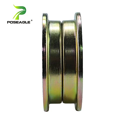 POSEAGLE 756-04224 Flat Idler Pulley 2.75 od Replaces Cub Cadet 756-04224 Idler Pulley 756-04224 Pulley, MTD 756-0981 Pulley, MTD 756-0981a, 756-0981b, 7560981a, 7560981b, Toro 112-3687, 62-4540