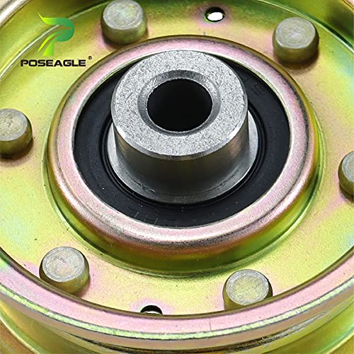 POSEAGLE 756-04224 Flat Idler Pulley 2.75 od Replaces Cub Cadet 756-04224 Idler Pulley 756-04224 Pulley, MTD 756-0981 Pulley, MTD 756-0981a, 756-0981b, 7560981a, 7560981b, Toro 112-3687, 62-4540