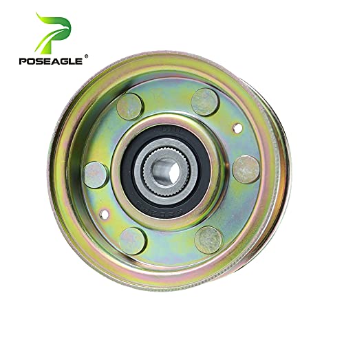 POSEAGLE 756-04224 Flat Idler Pulley 2.75 od Replaces Cub Cadet 756-04224 Idler Pulley 756-04224 Pulley, MTD 756-0981 Pulley, MTD 756-0981a, 756-0981b, 7560981a, 7560981b, Toro 112-3687, 62-4540