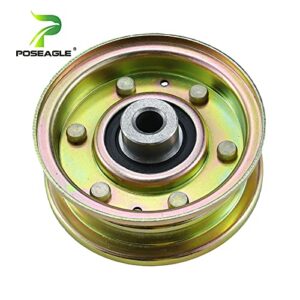 POSEAGLE 756-04224 Flat Idler Pulley 2.75 od Replaces Cub Cadet 756-04224 Idler Pulley 756-04224 Pulley, MTD 756-0981 Pulley, MTD 756-0981a, 756-0981b, 7560981a, 7560981b, Toro 112-3687, 62-4540