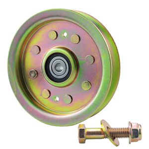 nicheflag 753-08171 idler pulley kit is compatible with troy bilt pulley 753-08171 cub cadet, cub cadet 756-04129b idler pulley, 756-04129c, 956-04129, 956-04129b, oregon 78-065