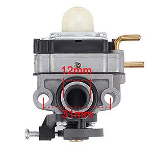 Hayskill 75306258A Carburetor for Ryobi RY252CS RY253SS RY251PH RY254BC 2 Cycle 25cc Gas String Trimmer Carb Replace 753-06258A 753-06258 307160001 316299372