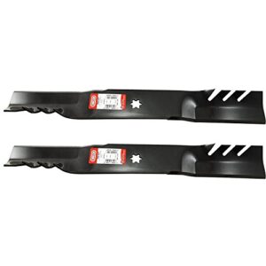 oregon 598-629 gator g5 21-3/16″ mulching blades replaces mtd cub cadet 942-0616 742-04126 rzt-42 2-pack