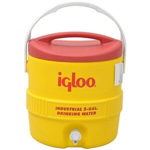 igloo 400 series 3 gallon, one size, red/yellow