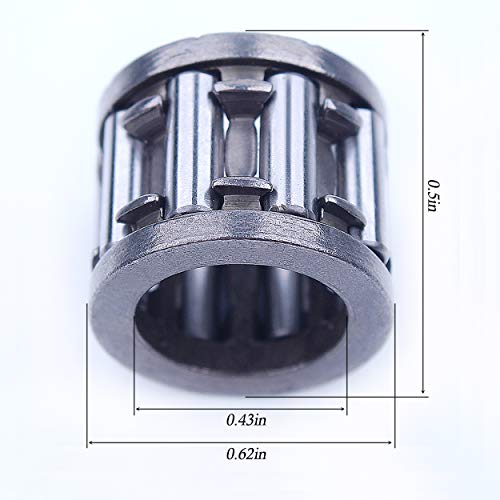 Mtanlo 3/8 Clutch Drum Rim Sprocket Needle Bearing Kit for Stihl 044 046 MS440 MS460 MS461 MS441 MS361 MS362 MS362C Chainsaw # 1128 007 1000