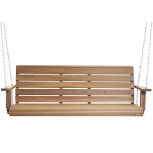 all things cedar ps70 porch swing, 6′