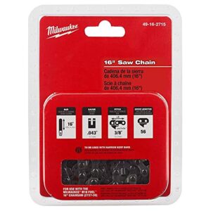 milwaukee 16 in.043 56 link replacemen