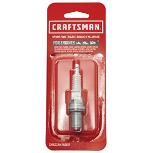 craftsman cmxgzam250017 walk and ride rc12yc spark plug, black