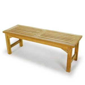 4 ft teak shower bench