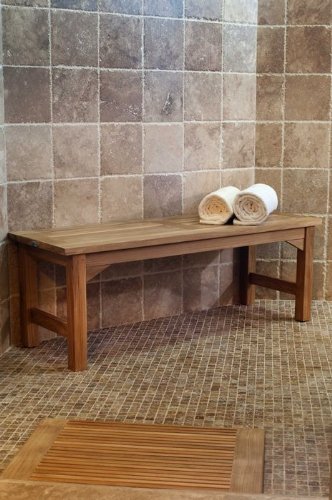 4 Ft Teak Shower Bench