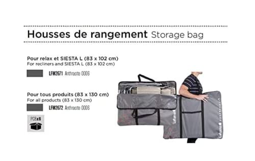 Lafuma Transport Bag for Maxi Transat XL - Anthracite - (Accessory/Replacement Only)