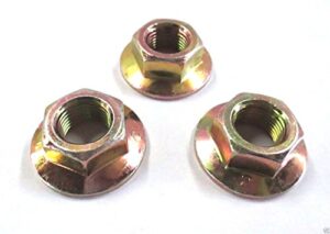 mtd 712-0417a hex flange nut 5/8-18- 3 pack