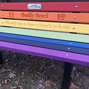 The Roudebush Company Park Bench Frames-Free Standing