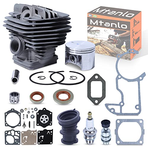 Mtanlo 56mm Big Bore Cylinder Piston Gasket Kit for Stihl MS660 066 MS640 MS650 064 Chainsaw Replacement Parts Nikasil Coated