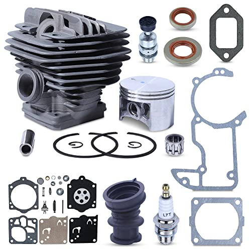 Mtanlo 56mm Big Bore Cylinder Piston Gasket Kit for Stihl MS660 066 MS640 MS650 064 Chainsaw Replacement Parts Nikasil Coated