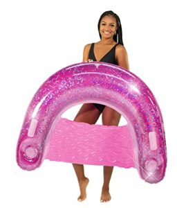 poolcandy orchid glitter sun chair jumbo 48″