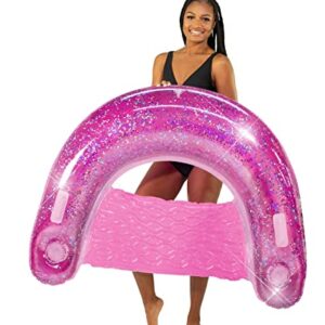 Poolcandy Orchid Glitter Sun Chair Jumbo 48"