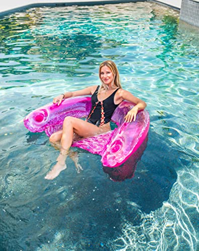 Poolcandy Orchid Glitter Sun Chair Jumbo 48"