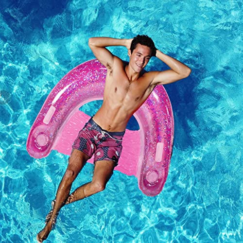 Poolcandy Orchid Glitter Sun Chair Jumbo 48"