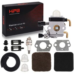 hipa fs80r carburetor for sthil fs85 fs85r fs80 fs72 fs74 fs75 fs76 fs85rx hs72 hs74 hs75 hs76 hs80 hs85 hl75 fh75 fc75 fc85 km80 ht70 ht75 string trimmer weedeater w maintenance kit