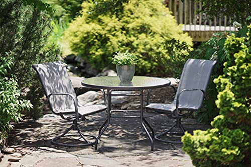 Patio Master Corporation Sienna Swivel Rocker (Set of 2) (Gray)