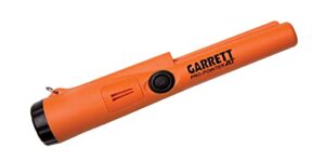 garrett 1140900 pro-pointer at waterproof pinpointing metal detector, orange