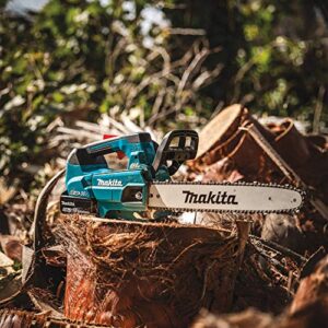 Makita XCU09PT Lithium-Ion Brushless Cordless (5.0Ah) 18V X2 (36V) LXT 16" Top Handle Chain Saw Kit, Teal