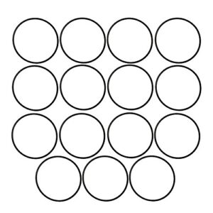 panari float bowl gasket for 693981 280492 80492 084132 084133 084232 084332 084333 091412 engine (pack of 15)