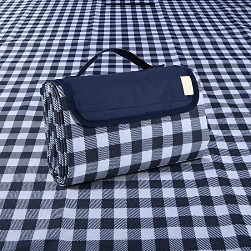 PUPOPIK Picnic Beach Blanket, Picnic Mat 80x57in Waterproof Foldable, Family Mat, Portable Large Picnic Blankets for Travel, Hiking, Music Festival…