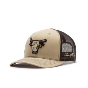 lane frost brand brand desperado cap khaki/brown