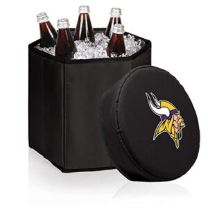 black minnesota vikings 12 quart bongo cooler