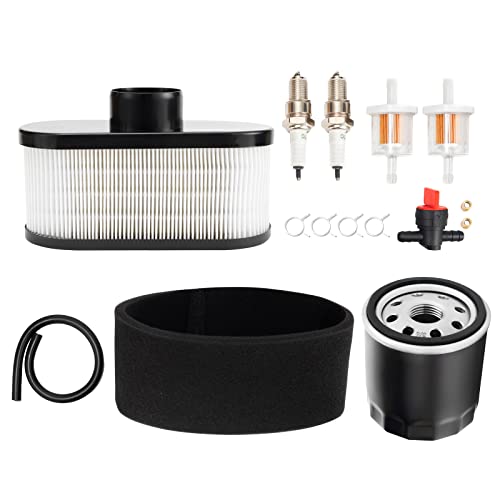 SWYLANSKY FR691V Tune Up Kit for Kawasaki FR651V FR730V FS481V FS541V FS600V FS730V Engine Lawn Mower Tractor, Replace 11013-7047 Filter 49065-7007 Oil Filter