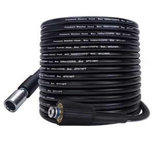 high pressure washer hose 32ft * 2300psi，replacement high pressure hose, compatible with some of old portland pulsar husky taskforce powerwasher taskmaster electric pressure washers