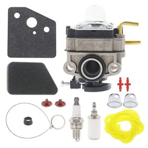 masnln carburetor carb for troy bilt tb516ec 516ec 29cc 4 stroke edger string trimmer engine with 753-05996 air filter kit