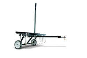 agri-fab 40-inch tine tow dethatcher 45-0294,black